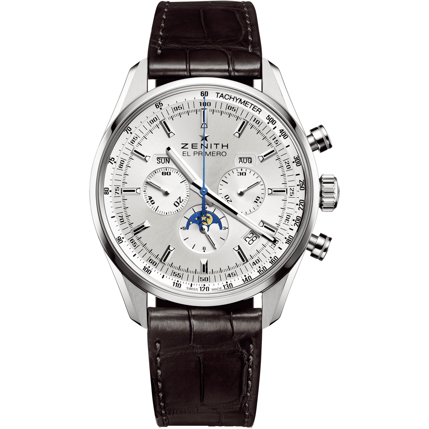 Zenith El Primero 410 Complete Calendar Moonphase Brown (03.2091.41...