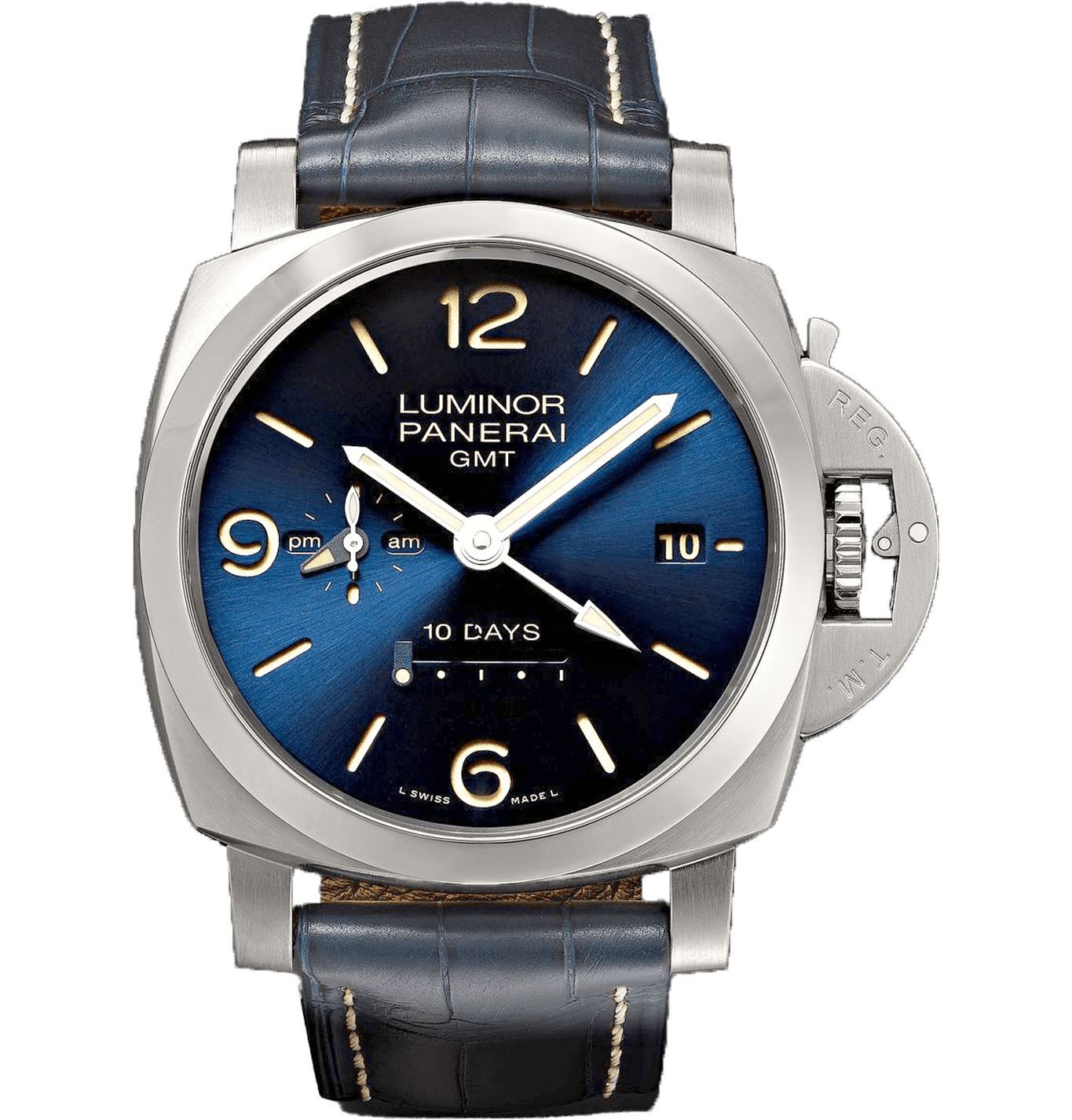 Panerai Luminor GMT 10 Days Blue (PAM00986)