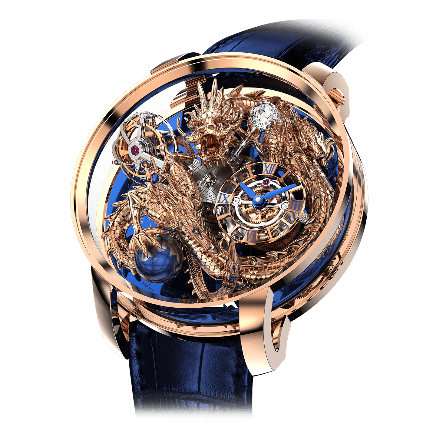 Jacob Astronomia Dragon Tourbillon Baguette Motion In Time | atelier ...