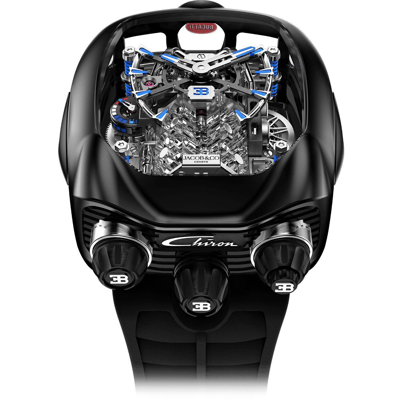 Jacob & Co. Bugatti Chiron Tourbillon Black (BU200.21.AE.AB.A)